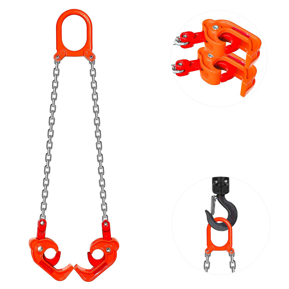 Chain Drum Lifter with Self Locking Hook – YATOINTO